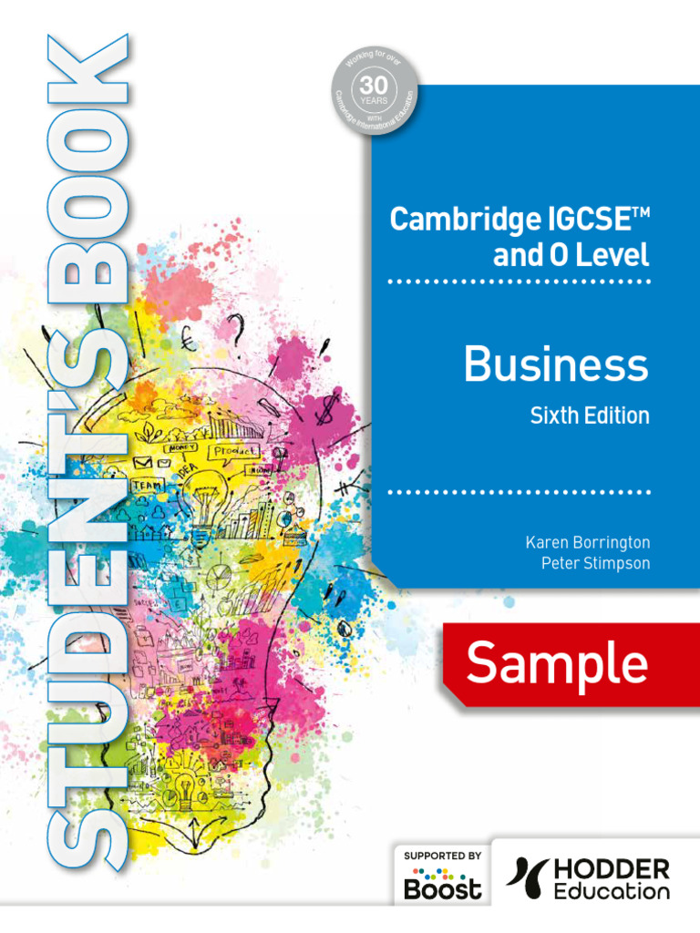 Cambridge Business Sixth Edition Sample 9781036010645 | PDF ...