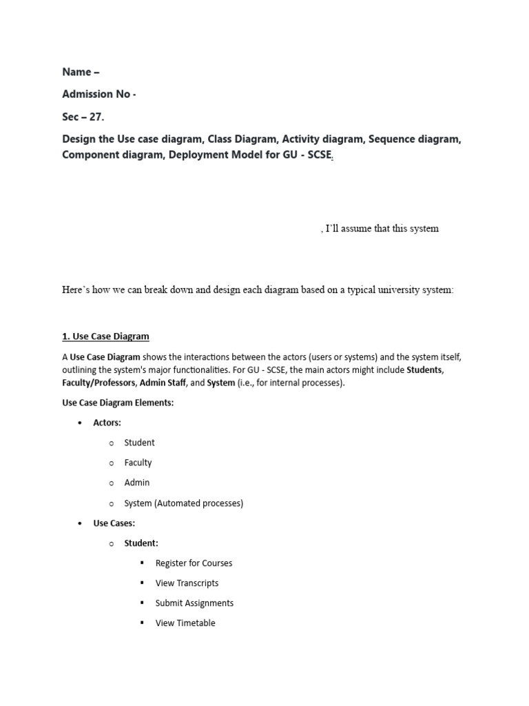 Software Engi. Assignment 7 | PDF | Use Case | Web Application