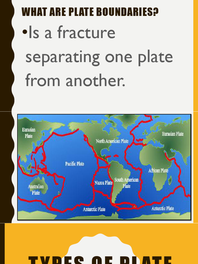 Plate Boundary Handout 1 | PDF | Plate Tectonics | Fault (Geology)