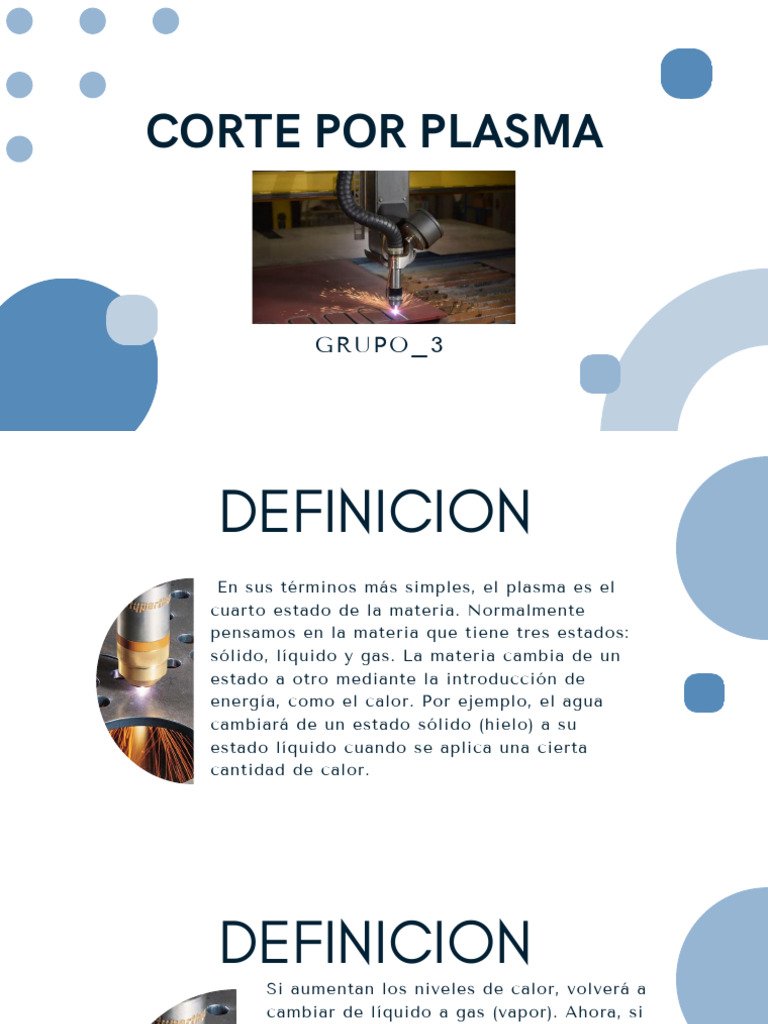 Corte Por Plasma | PDF | Acero | Electricidad