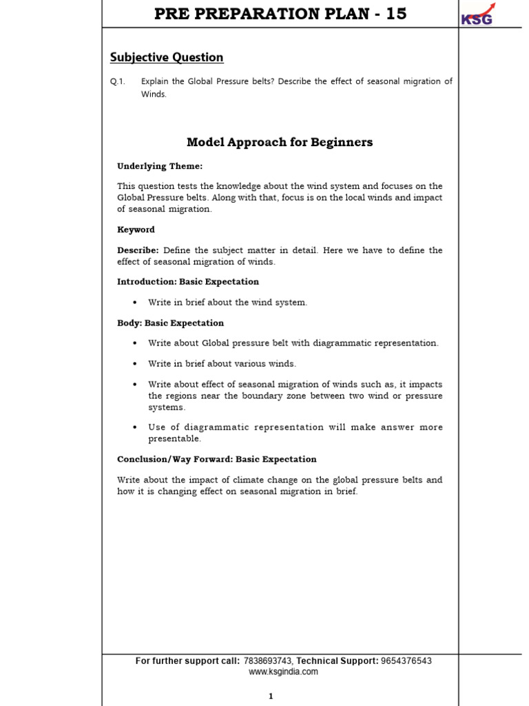 PPP - 15 Mains Model Answer | PDF