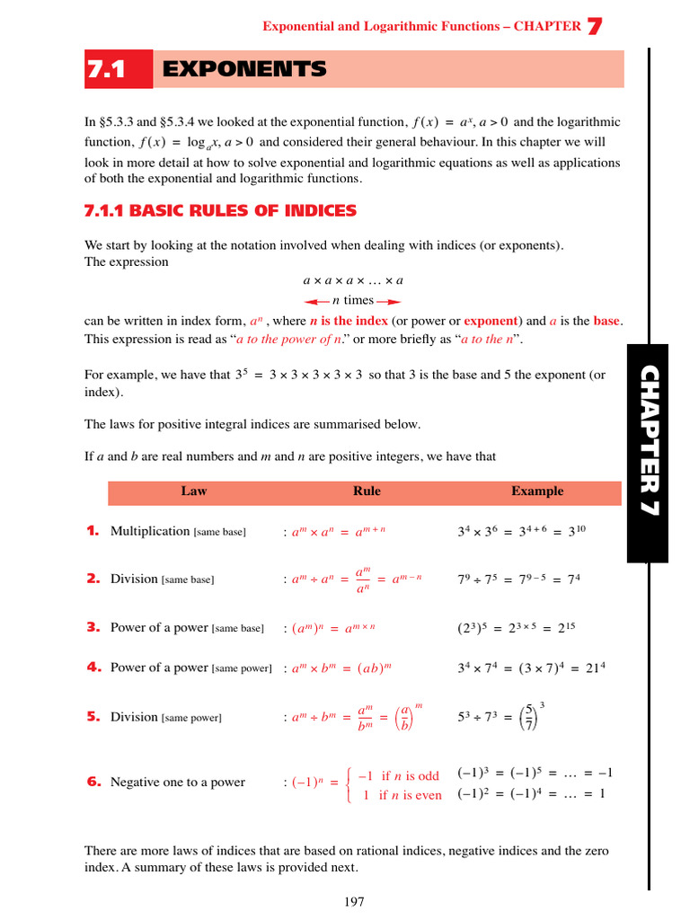 Exponents Intro 1 | PDF | Exponentiation | Functions And Mappings