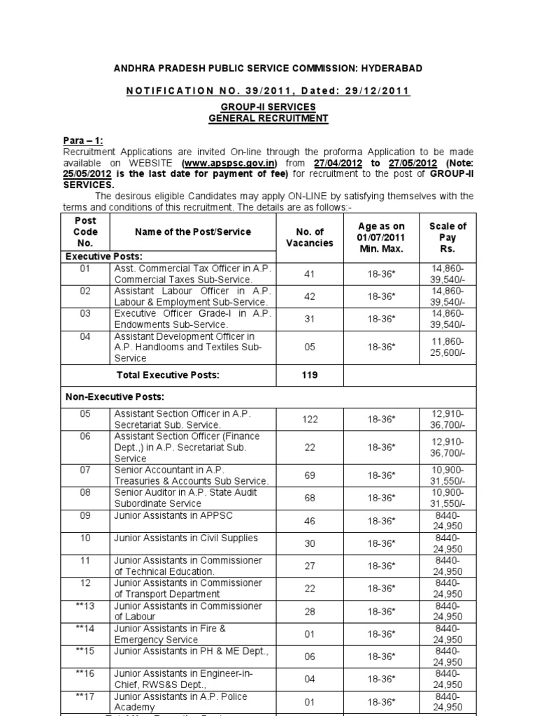 Group 2 Notification | PDF