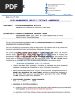 Pest Control Documentation Templates | PDF