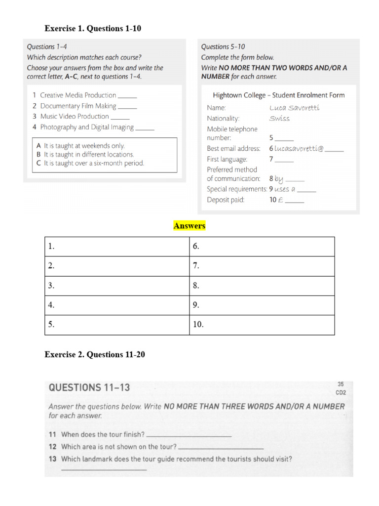 Practice 1 | PDF