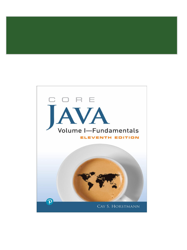 (FREE PDF Sample) Core Java Volume I Fundamentals 11th Edition Ebooks ... (FREE PDF Sample) Core Java Volume I Fundamentals 11th Edition Ebooks ...
