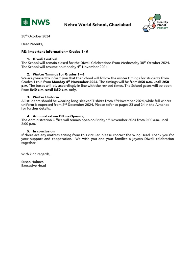 16 Winter Timing Circular | PDF