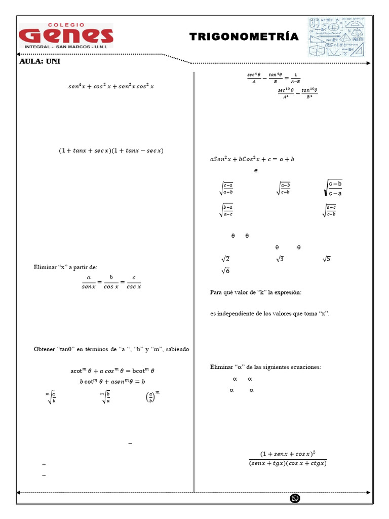 Practica de Trigo | PDF