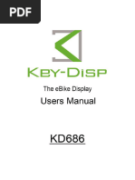 E-Bike Display User Guide | PDF | Electricity | Manufactured Goods