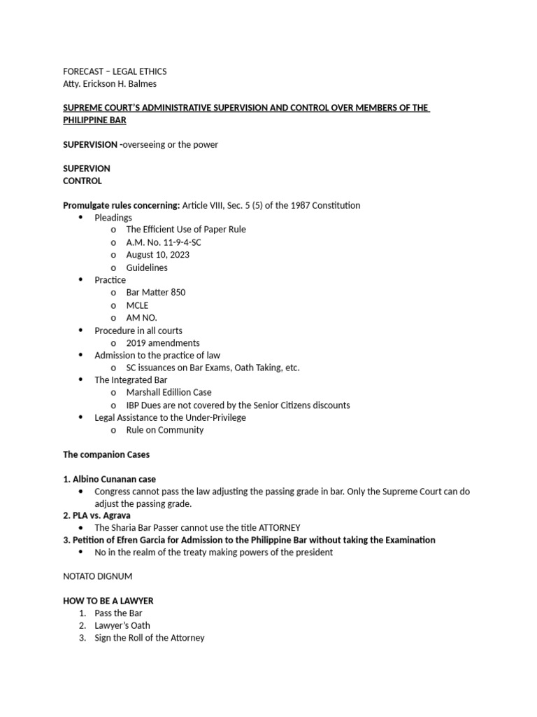 Legal Ethics | PDF | Oath Of Office | Lawyer