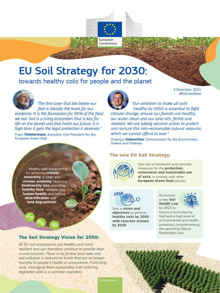 Eu Soil Strategy For 2030-KH0321465ENN | PDF | Soil | Ecosystem
