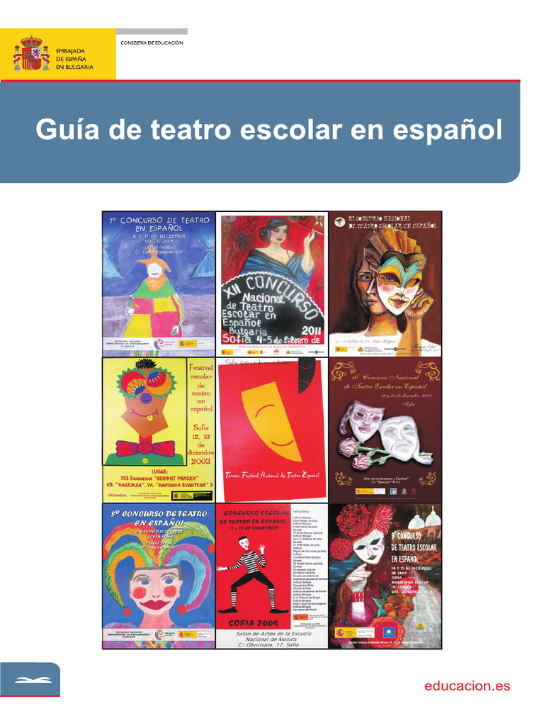 Guia de Teatro Escolar en Espanol | PDF | Teatro | Aprendizaje