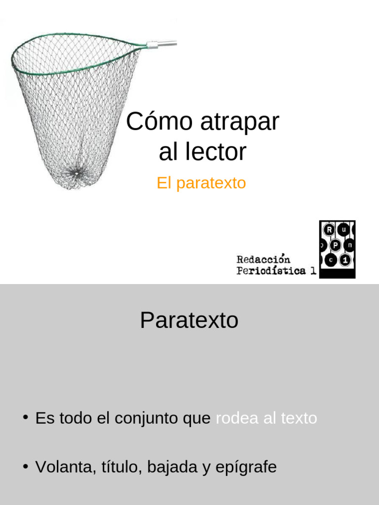 Paratexto | PDF