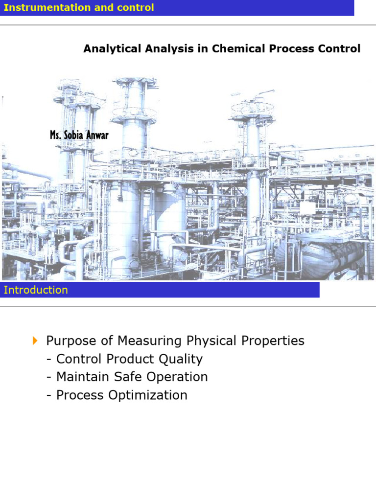 Instrumentation-Analytical Analysis-1 | PDF | Ph | Fluid Dynamics
