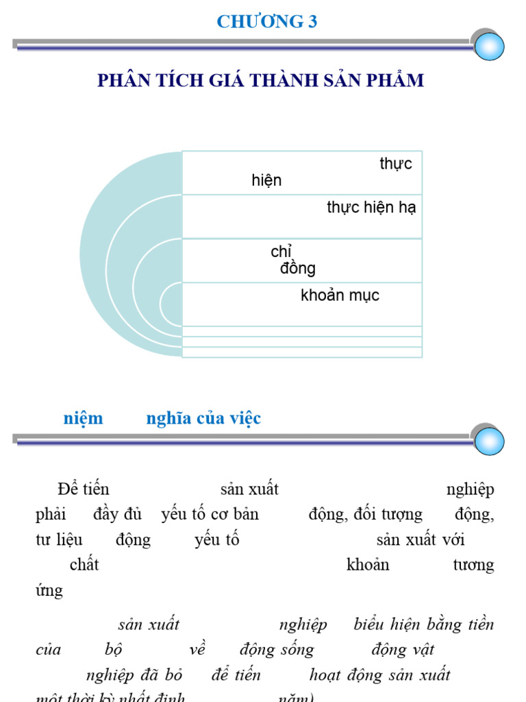 Chuong 3 Phan Tich Gia Thanh | PDF