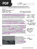 Specific Heat Capacity: Land vs. Water | PDF | Heat | Temperature