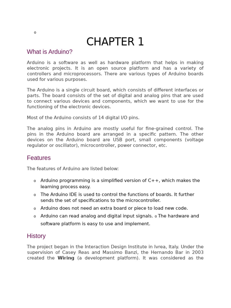 Iot Project 2024 Pdf Arduino Microcontroller