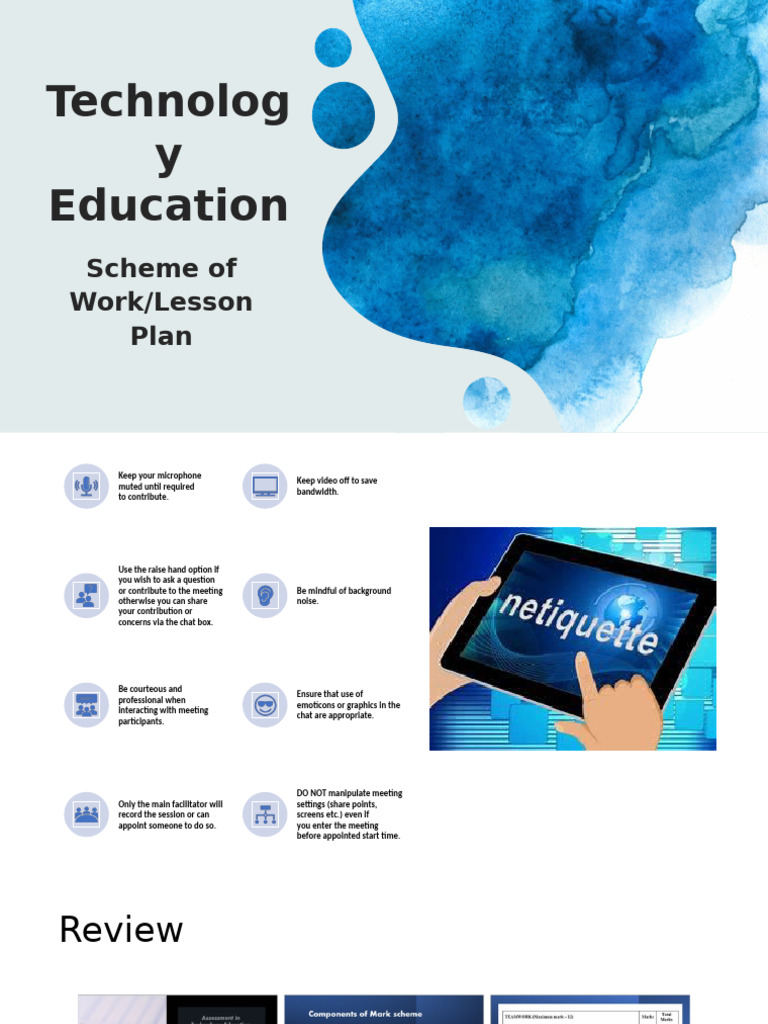 ICT Tools Scheme of Works and Lesson Plan | PDF | Virtual Reality ...