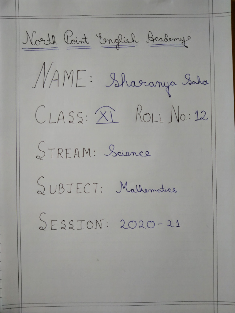 Mathematics Assignment 1 | PDF