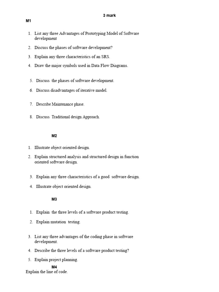 Pmse Important Questions | PDF