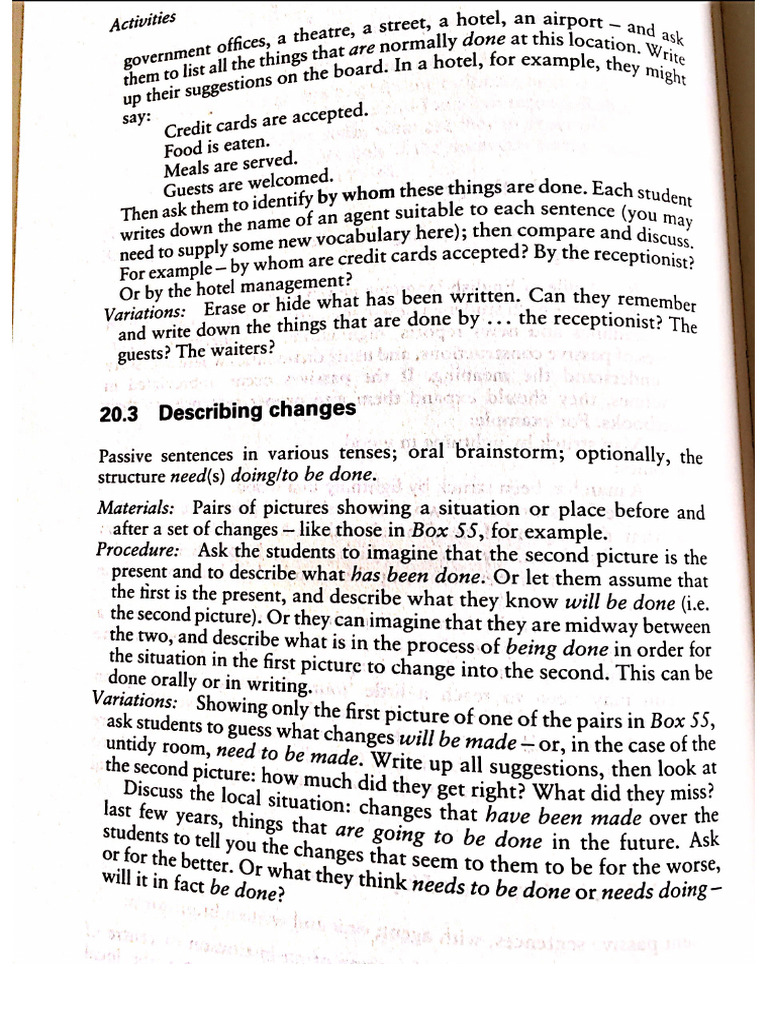 04 - PRESENT PERFECT - Describing Changes - Pics | PDF