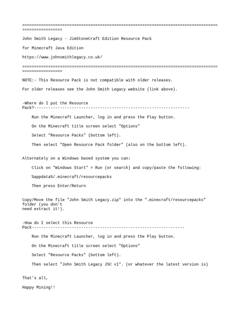 Read Me | PDF | Minecraft | Microsoft Windows