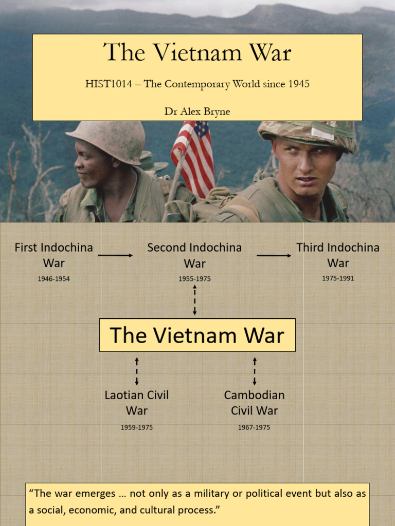 Contemporary World - Vietnam War Lecture | PDF | Vietnam War | French ...