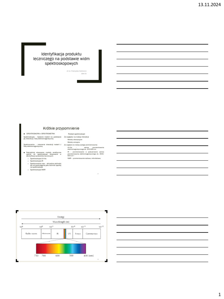 Chemia Leków Sem6 | PDF