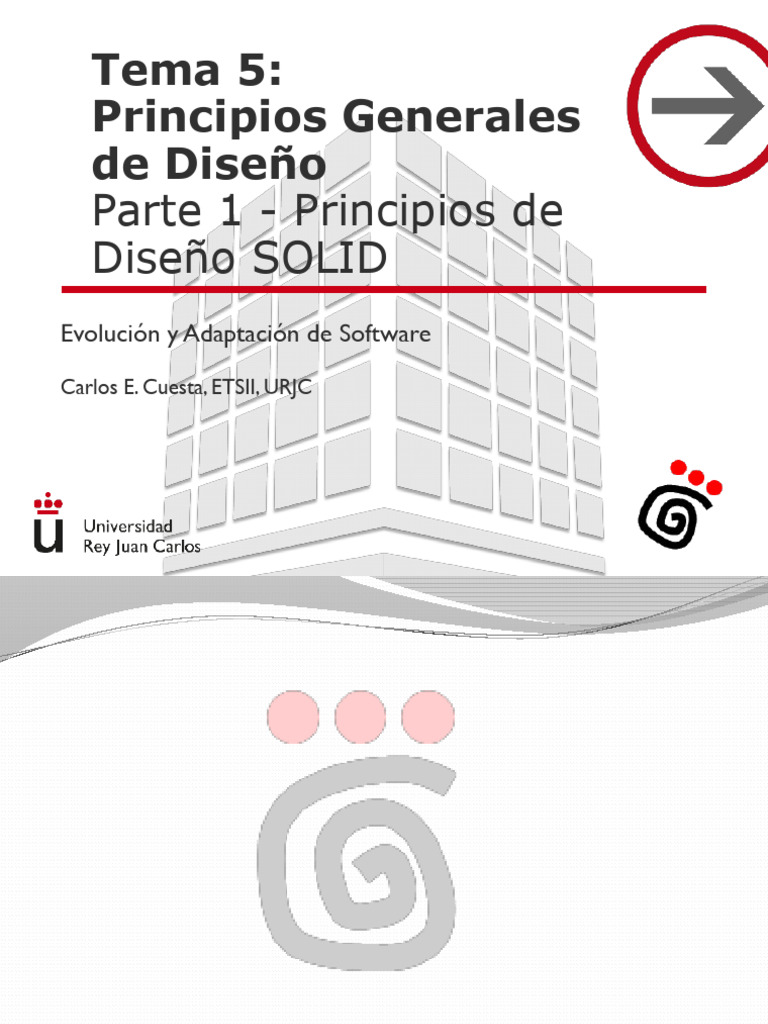 T5 - Principios SOLID - v5 | PDF | Programación de computadoras ...