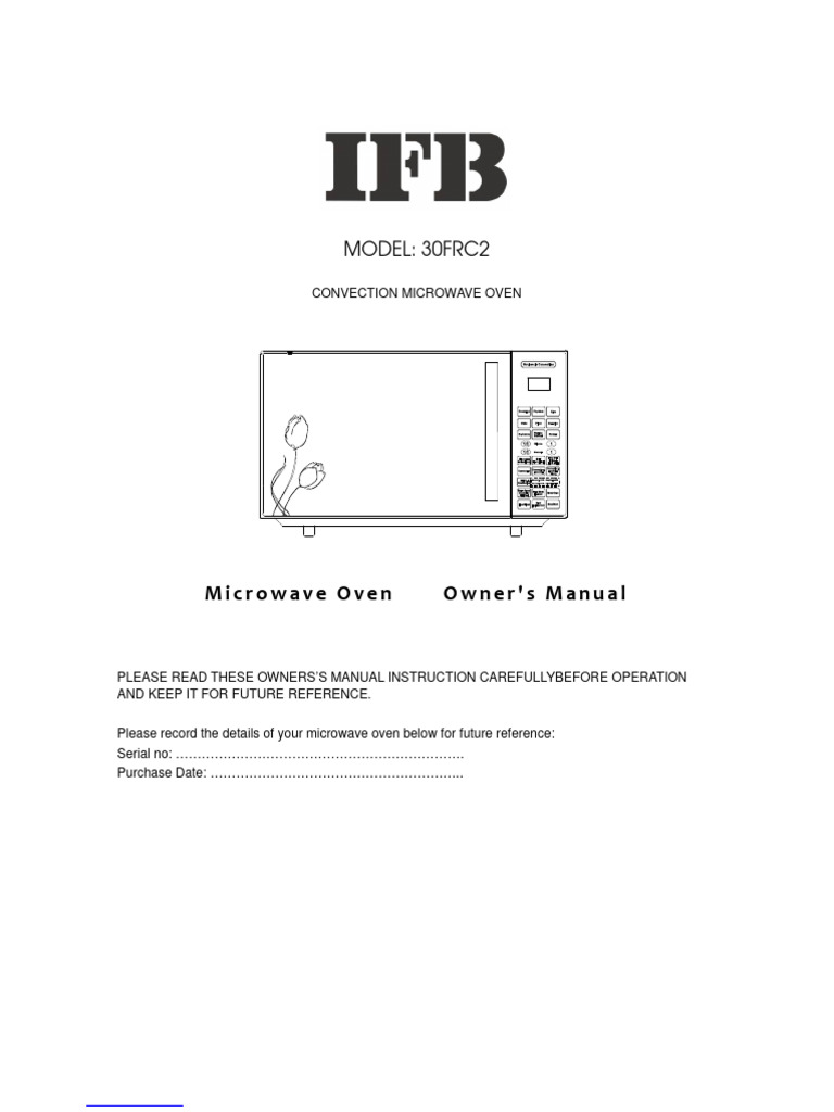 30FRC2 | PDF | Ac Power Plugs And Sockets | Oven