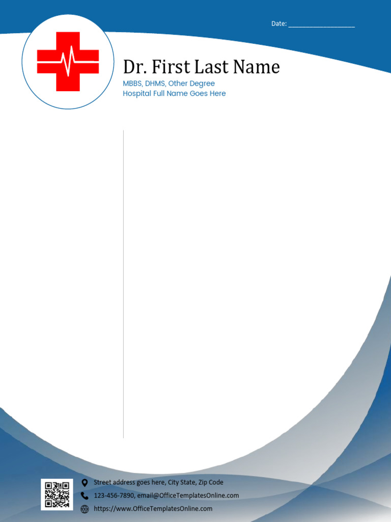 Family Medicine Letterhead Template | PDF