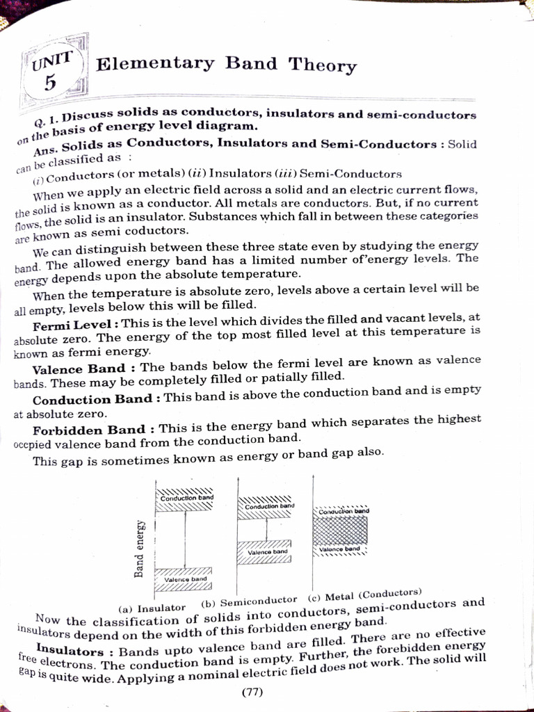 Free Electron Theory | PDF | Semiconductors | Doping (Semiconductor)