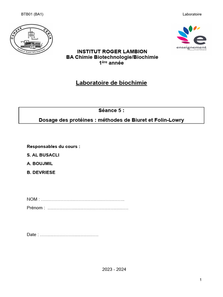 Protocole TP5 | PDF | L'absorbance | Radiation électromagnétique