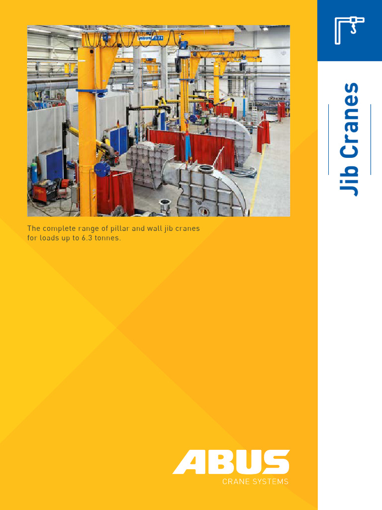 Abus Jib Cranes | PDF | Crane (Machine) | Elevator