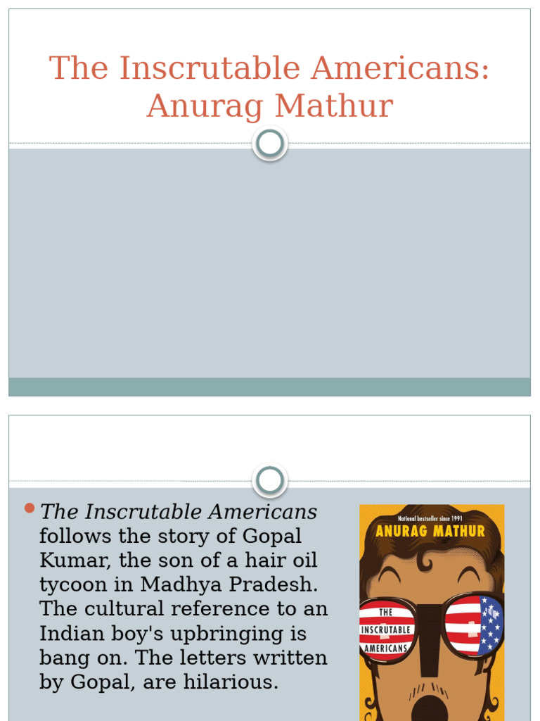 The Inscrutable Americans | PDF