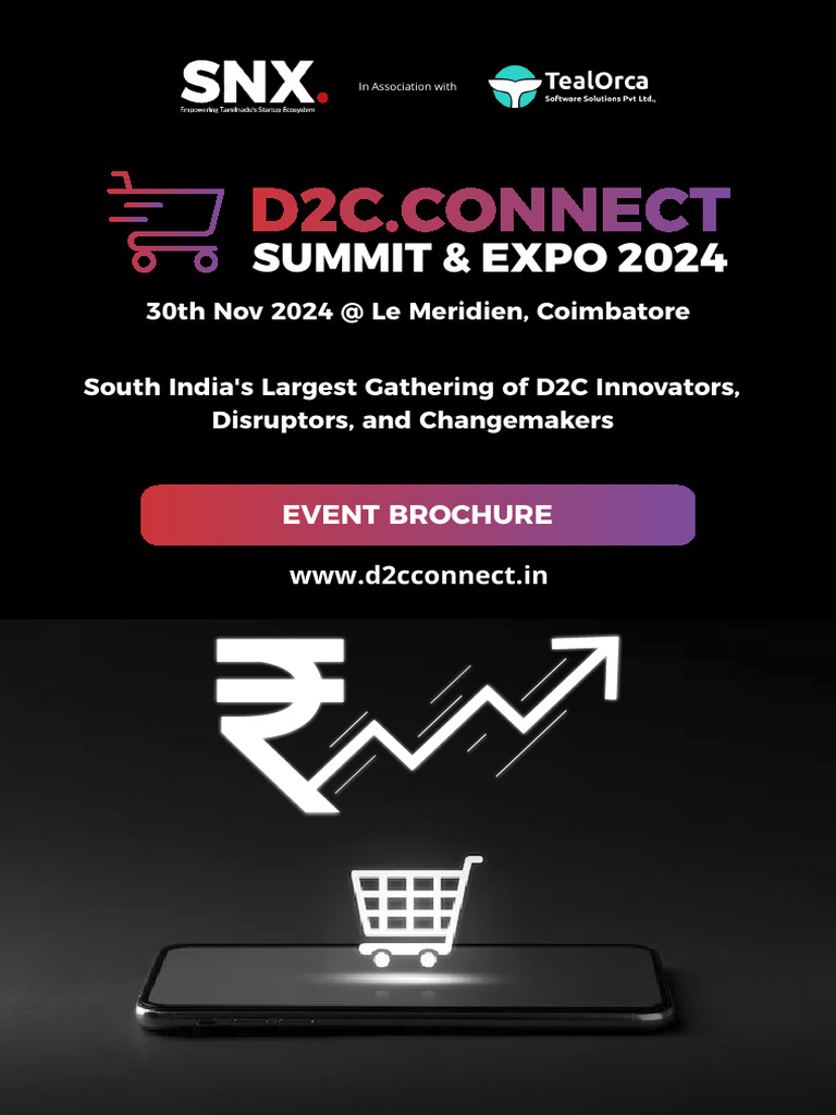 D2C Summet (X) Startuppayanam | PDF | Startup Company | Small Business & Entrepreneurs
