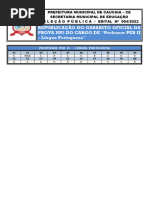 Provas e Gabaritos Paes Uema 2024 | PDF
