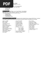 D&D Ability Score Modifier Chart | PDF