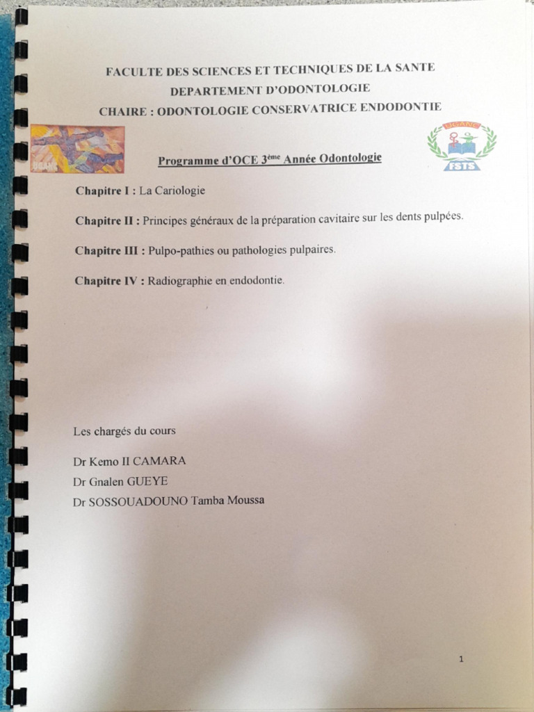 Chapitre I OCE | PDF