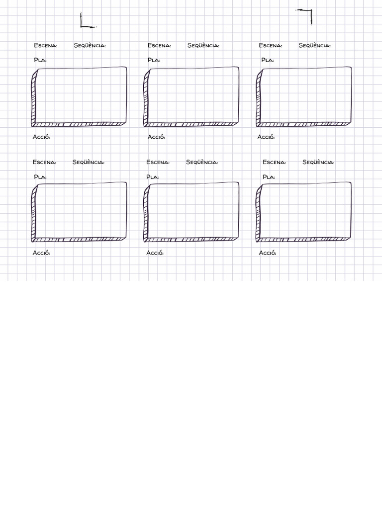 PLANT STORYBOARD - PNG 2000×1600 Píxeles | PDF