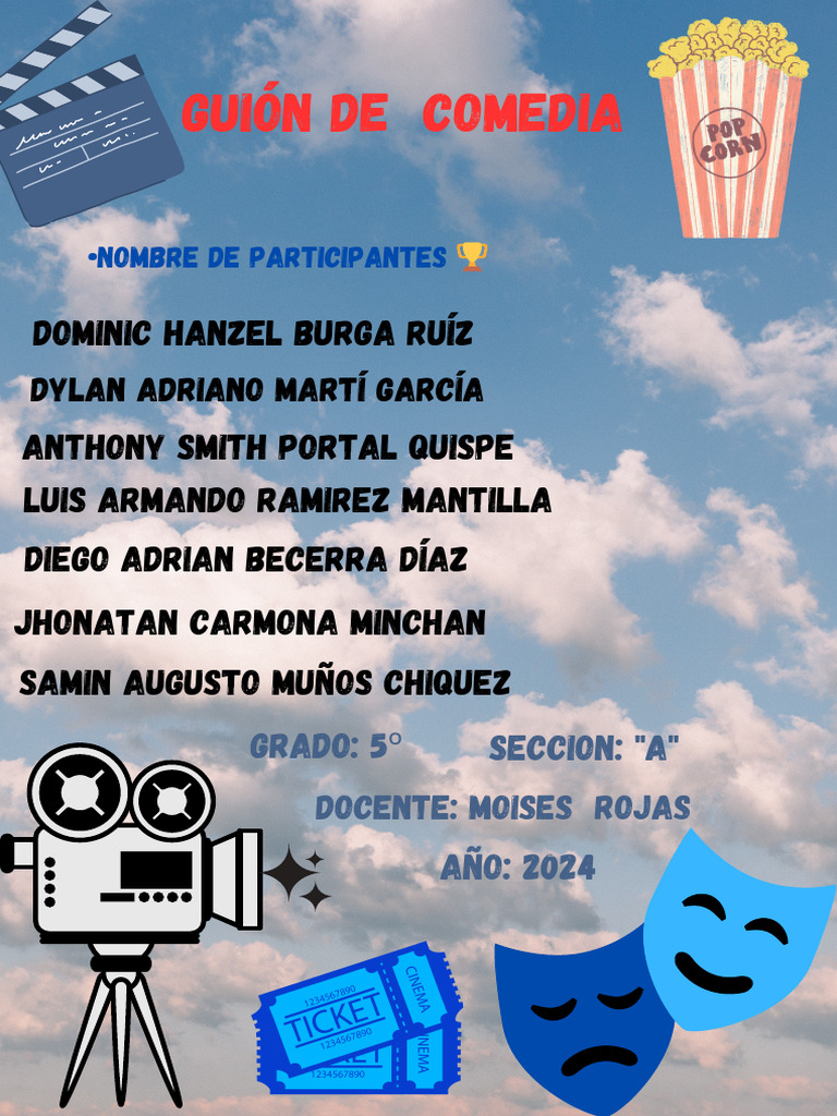 Guión de Comedia | PDF