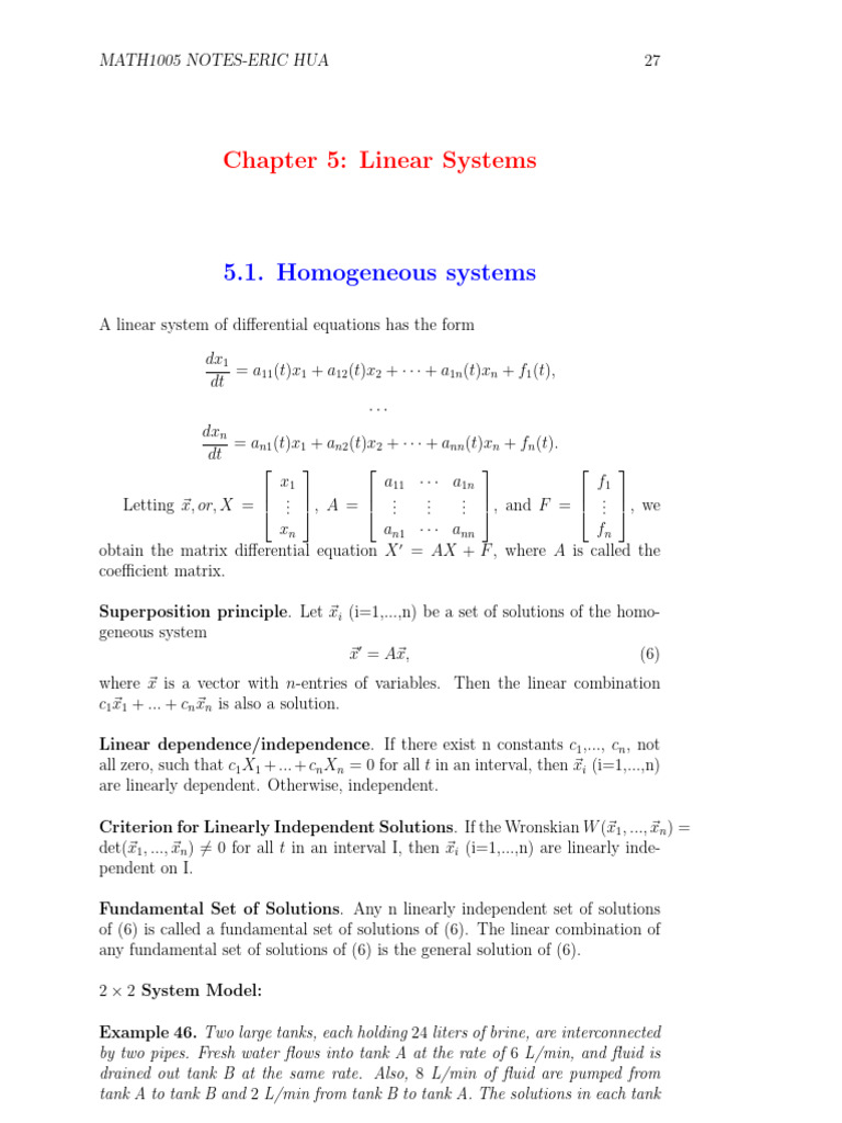 Test 3 | PDF | Eigenvalues And Eigenvectors | System Of Linear Equations