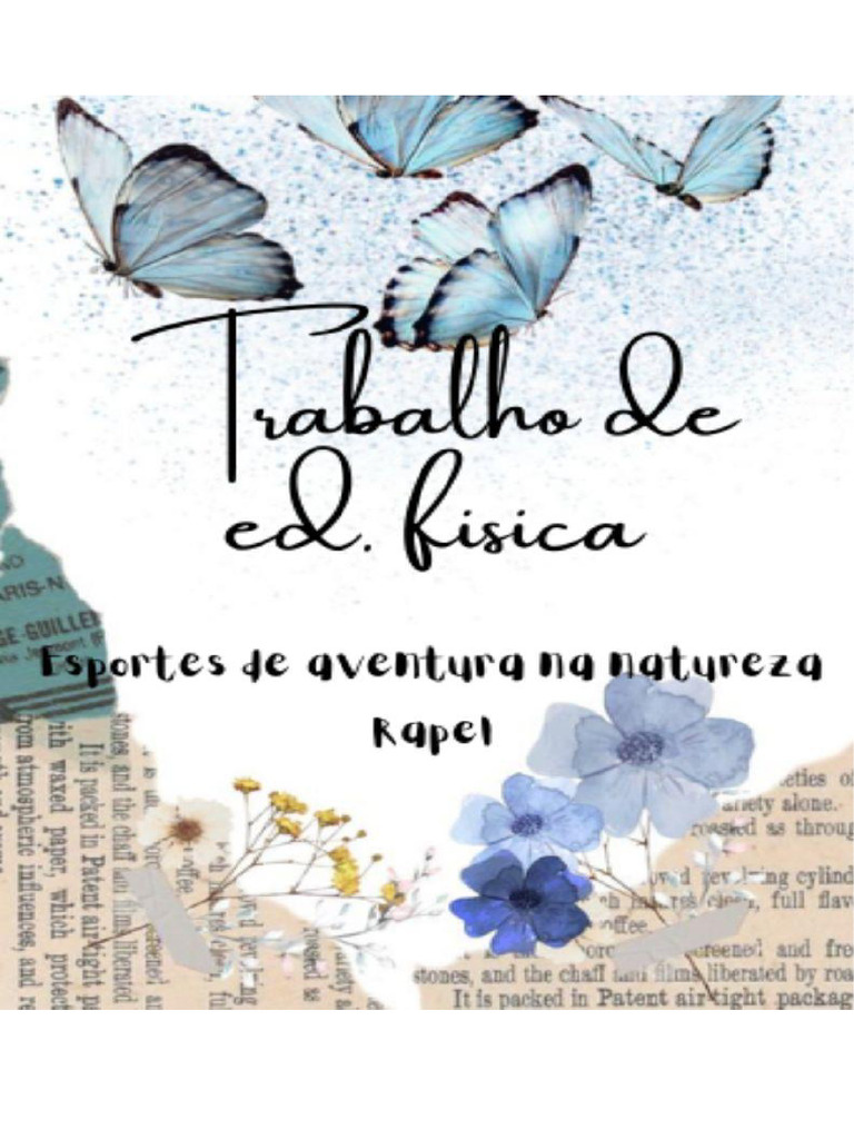 Trabalho de Ed. Fisica | PDF