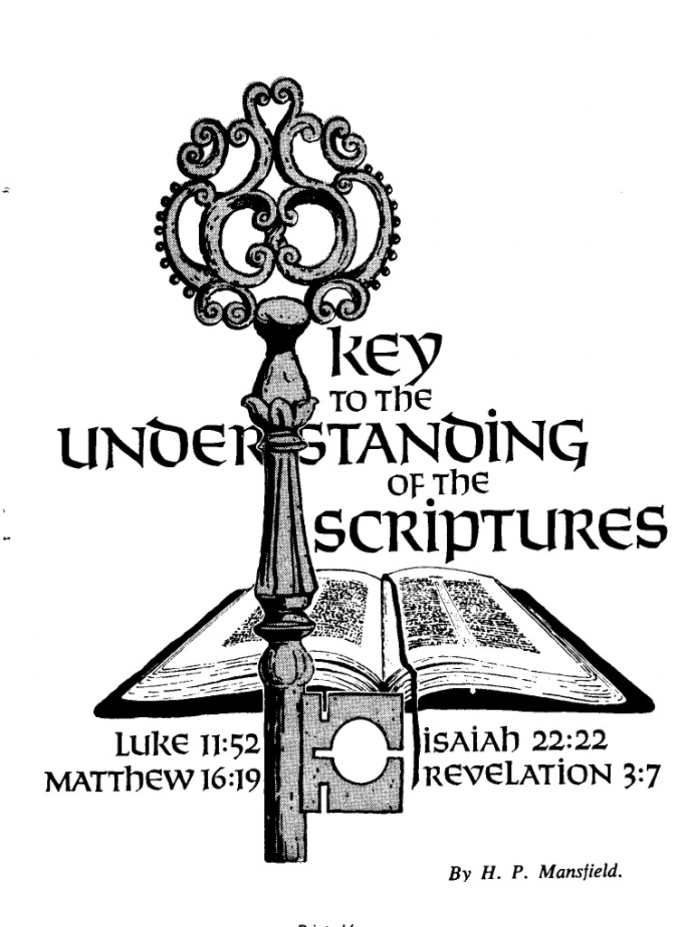 Key To The Understanding of The Scriptures | PDF | Bible | Miracle