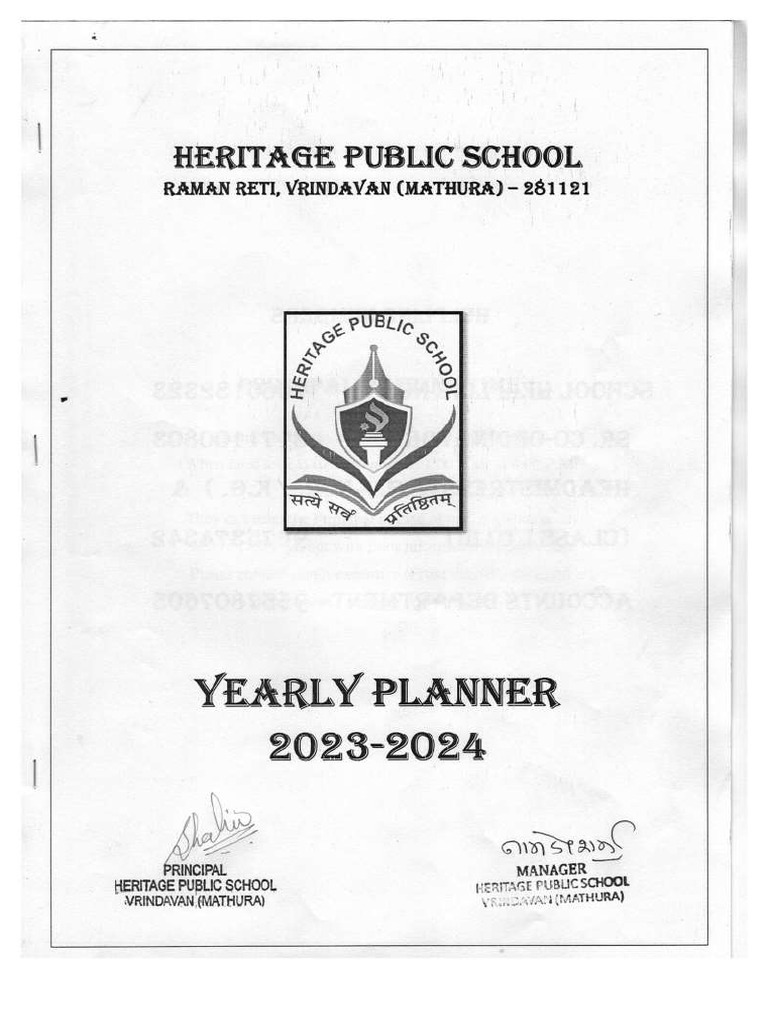 11 - Academic Calander | PDF