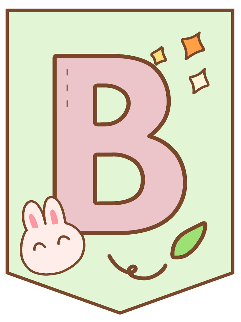 Banderín de Bienvenida Ciclo Escolar Ilustrativo Cute Colores Pastel | PDF