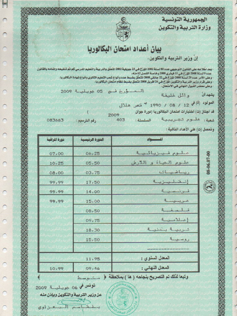 Bac Releve | PDF