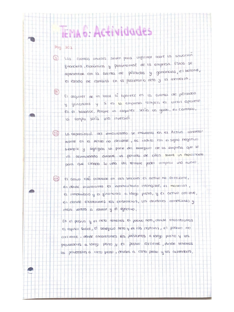 Actividades Finales | PDF