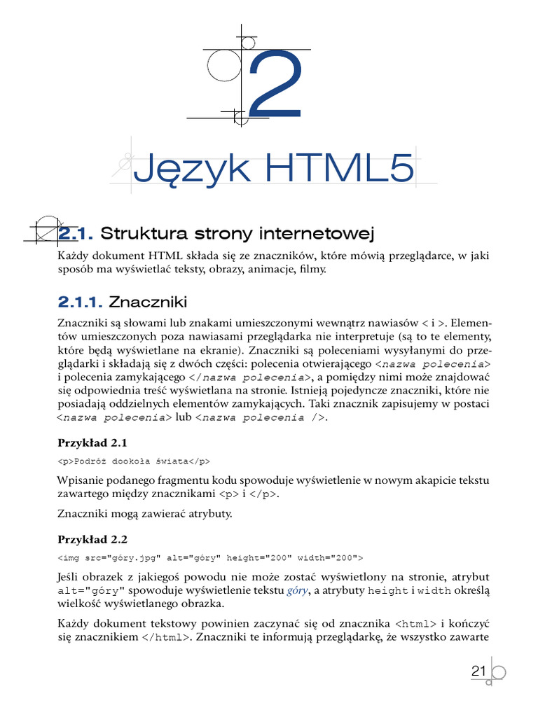 02 Język HTML5 | PDF