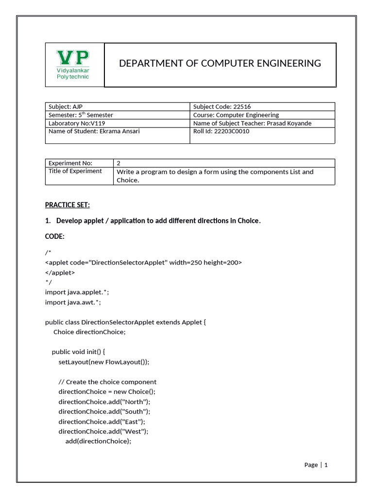 Ajp PR 02 | PDF | Computer Science | Computing